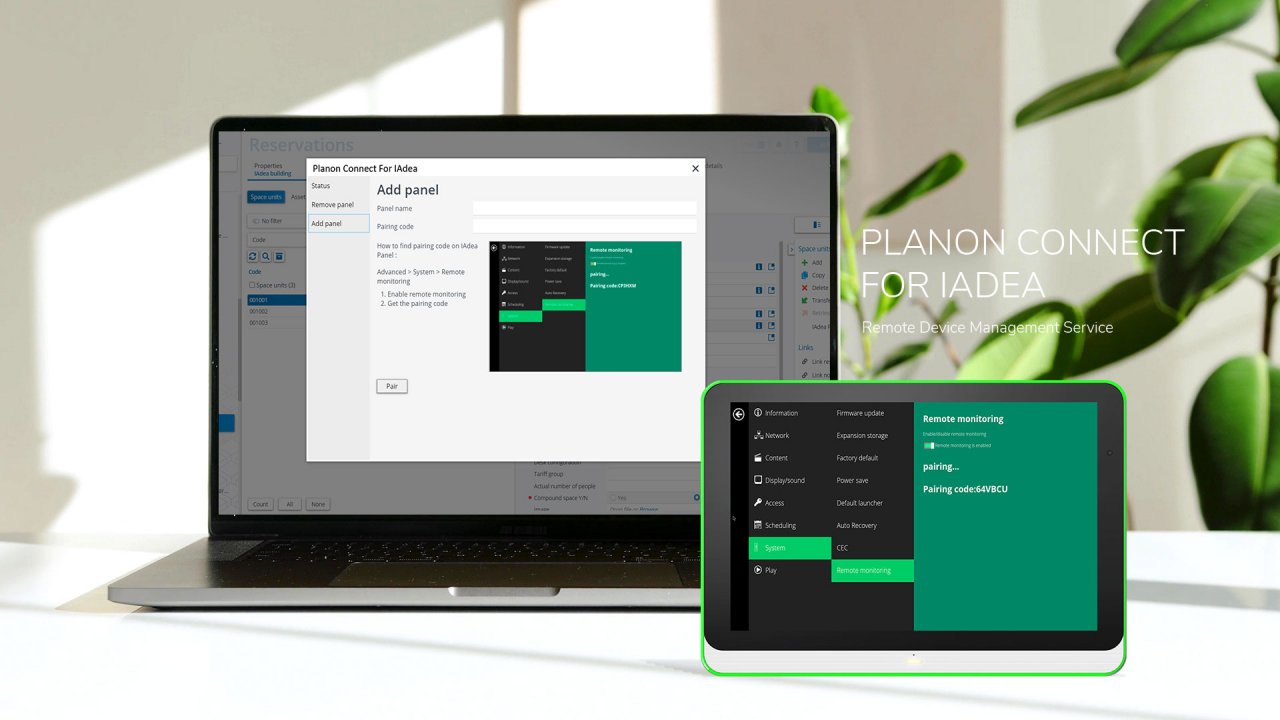 Planon and IAdea launch Remote Room Panel Management Service to ...