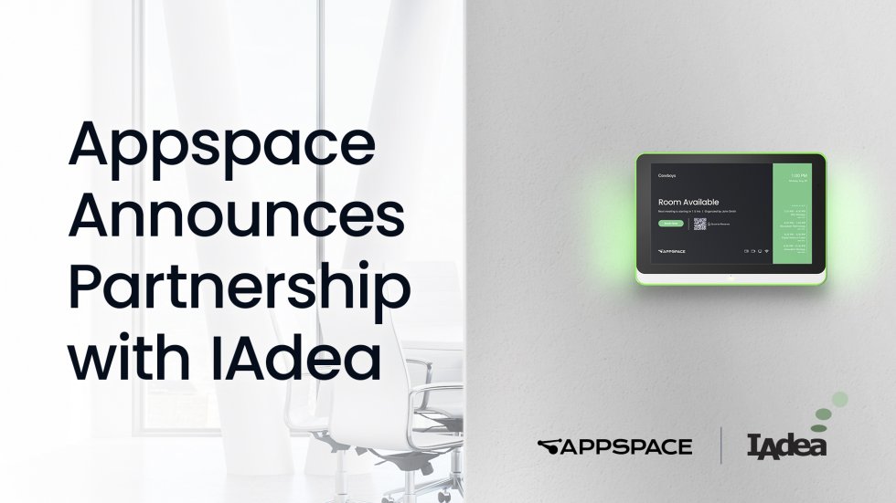 IAdea and Appspace Partner to Elevate Workplace Communications and Workplace Management - IAdea