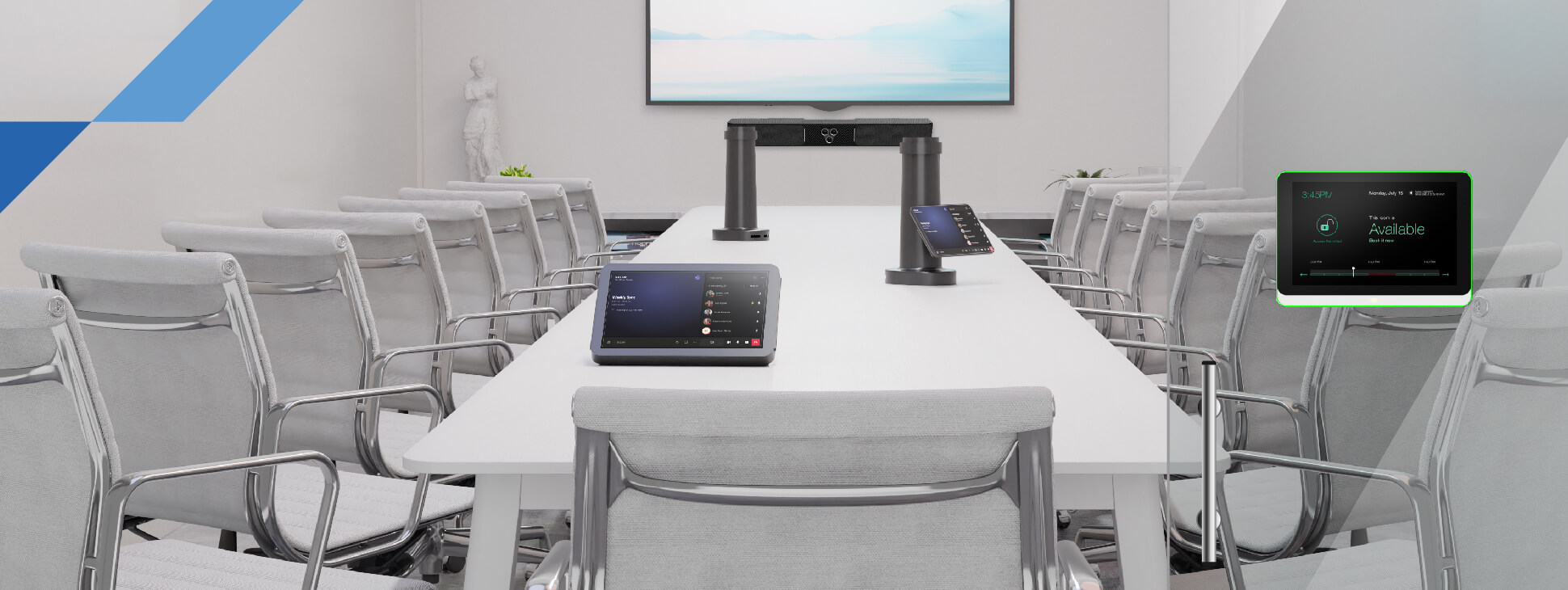 IAdea | Award-winning room booking panel and digital signage solution