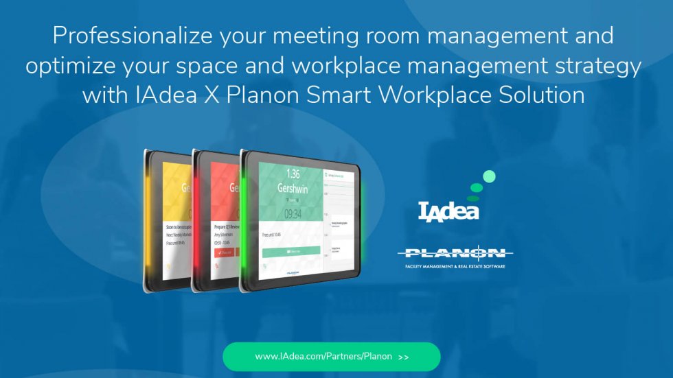 DST: Planon and IAdea Partner to Offer Digital Display Technology for ...